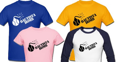 Bautista Bomb Shirts Now On Sale! | Blue Jay Hunter
