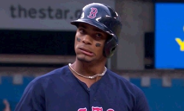 Xander Bogaerts Gets Baffled by Aaron Sanchez' Curveball | Blue Jay Hunter