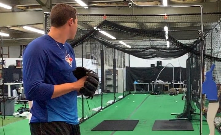 Blue Jay Hunter Tumblr — Animated GIF: Kelly Gruber's Tomahawk Chop